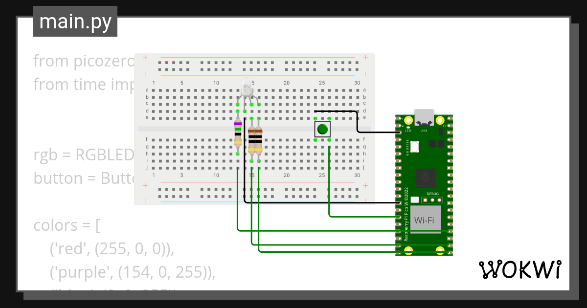 engineering rgb - Wokwi ESP32, STM32, Arduino Simulator