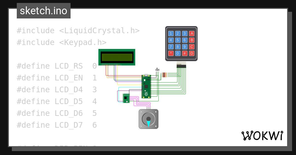 Velocidad Movimiento Wokwi Esp32 Stm32 Arduino Simulator 1506