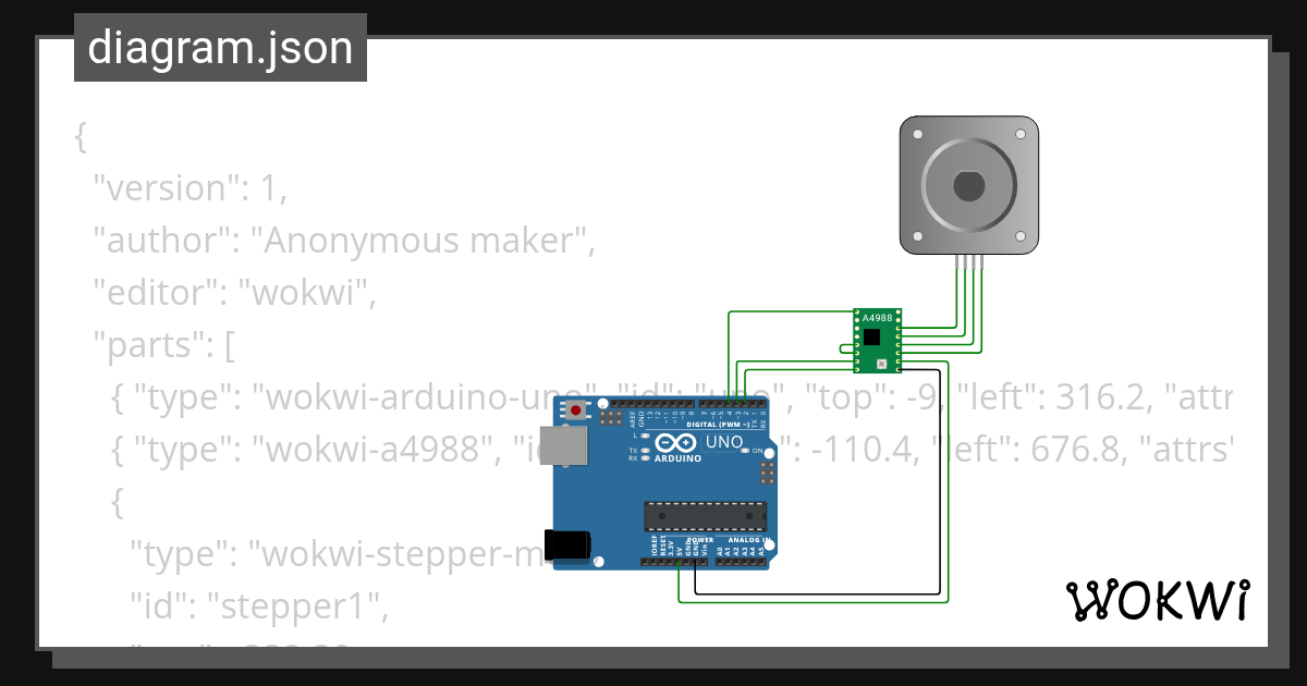 Motor_acc_Interrupt3 - Wokwi ESP32, STM32, Arduino Simulator
