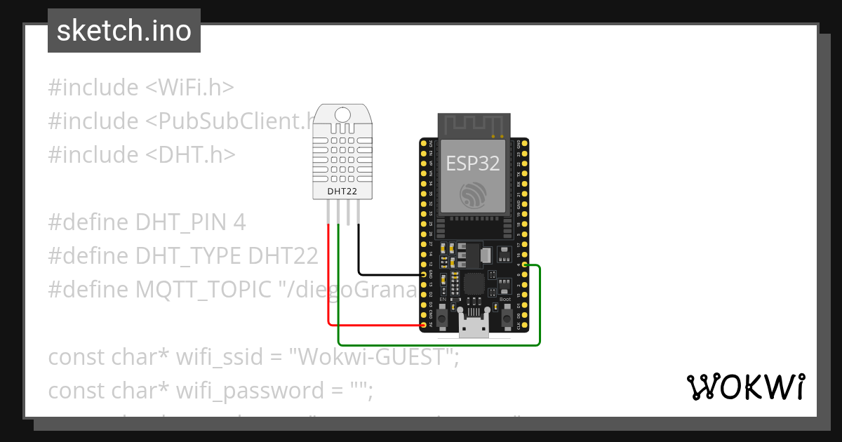 MQTT DIEGO granados - Wokwi ESP32, STM32, Arduino Simulator