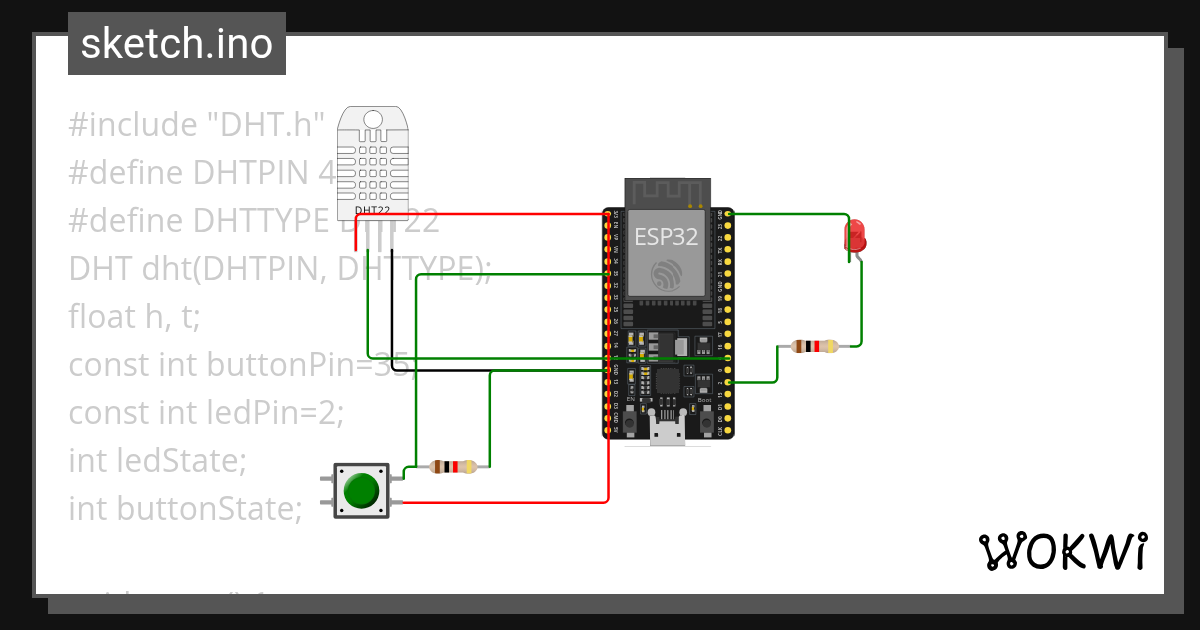 Bai 3 - Wokwi ESP32, STM32, Arduino Simulator