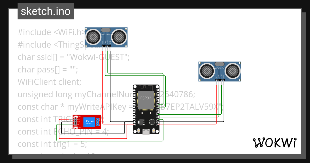 Reservoir Automation Project - Wokwi ESP32, STM32, Arduino Simulator