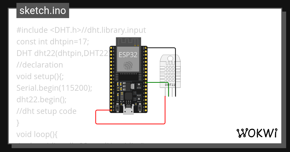 Dht Sensor Wokwi Esp32 Stm32 Arduino Simulator