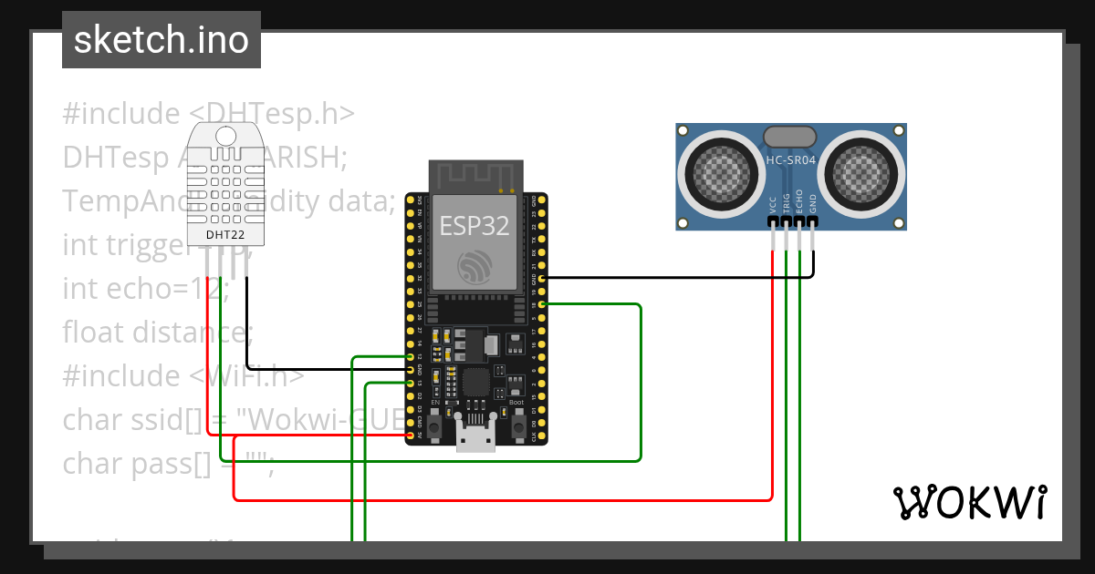 temp and humanity with ul wifi - Wokwi ESP32, STM32, Arduino Simulator