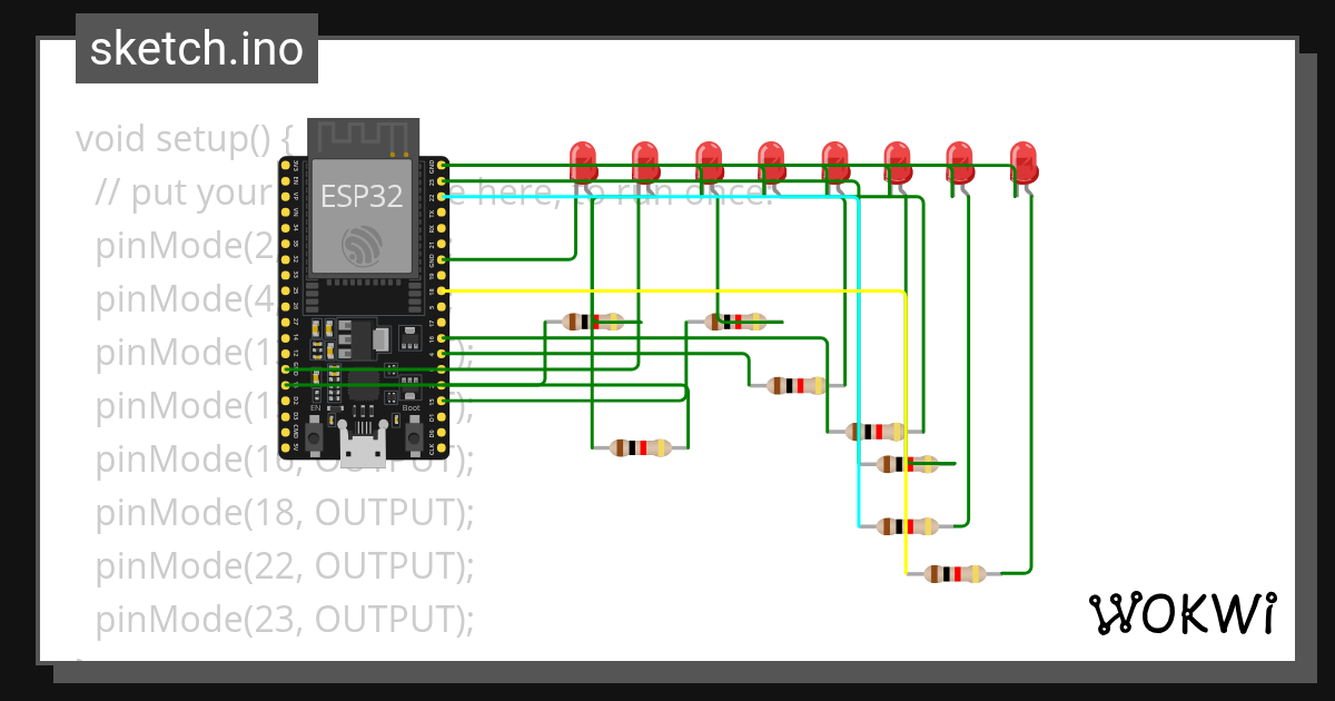 11HBFI_LEDBAR - Wokwi ESP32, STM32, Arduino Simulator