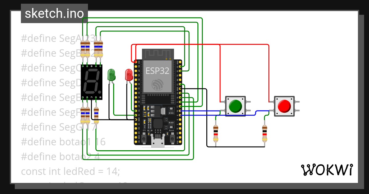 Wokwi - Online ESP32, STM32, Arduino Simulator