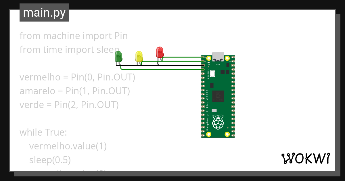 Estudo 1 - Wokwi ESP32, STM32, Arduino Simulator