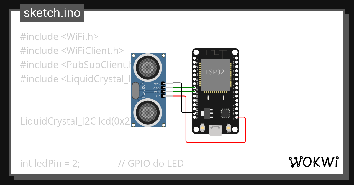 SA4.2 MQTT Mestre - Wokwi ESP32, STM32, Arduino Simulator