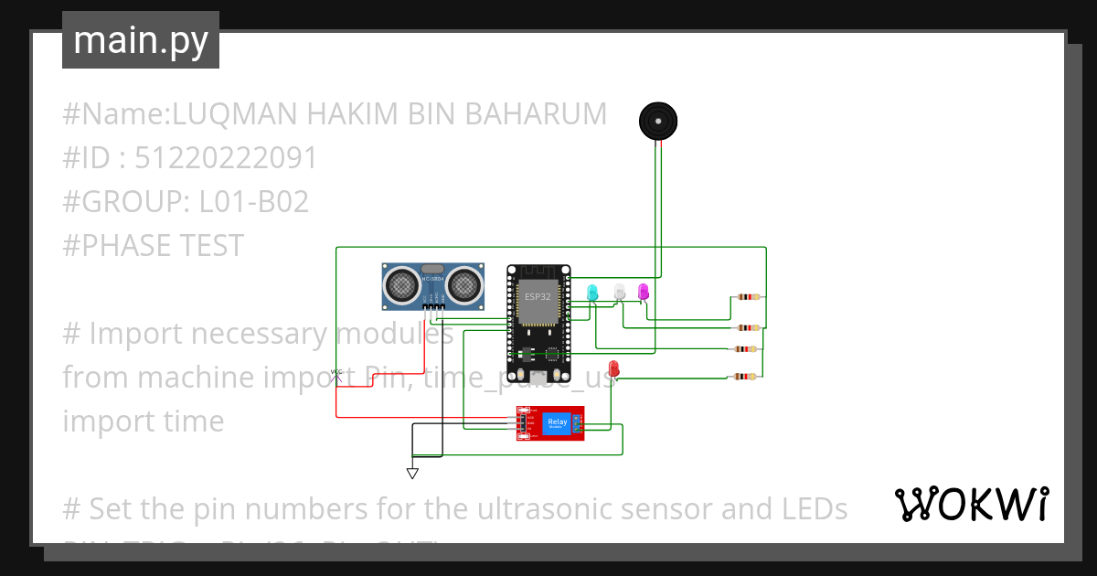 Ground water level predictor - Wokwi ESP32, STM32, Arduino Simulator