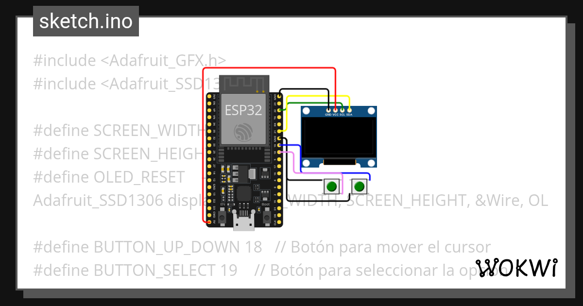 menu - Wokwi ESP32, STM32, Arduino Simulator
