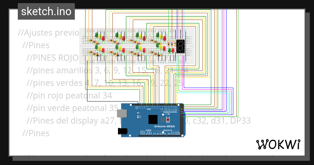 maqueta - Wokwi ESP32, STM32, Arduino Simulator