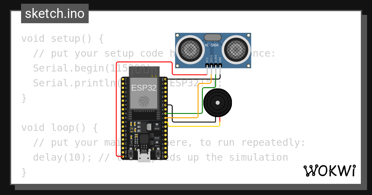 Schematic For Parking Sensor Wokwi Esp32 Stm32 Arduino Simulator 2648
