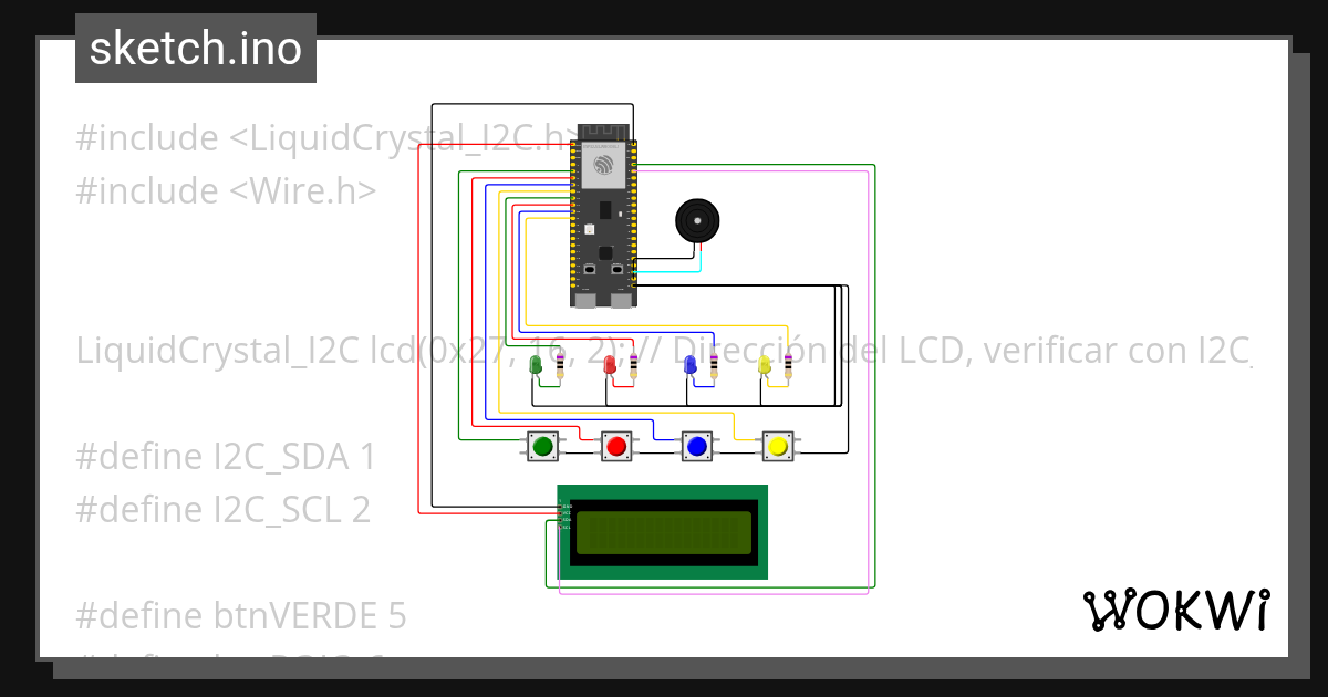 SIMON says Copy - Wokwi ESP32, STM32, Arduino Simulator