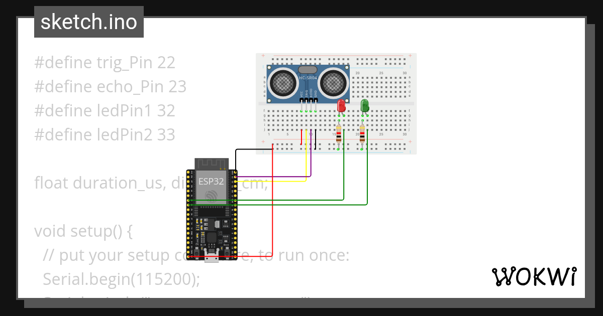 lab4 - Wokwi ESP32, STM32, Arduino Simulator