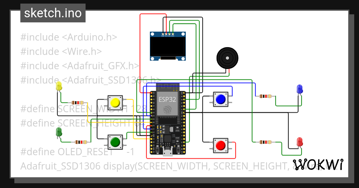TCE-U3-EXA - Wokwi ESP32, STM32, Arduino Simulator