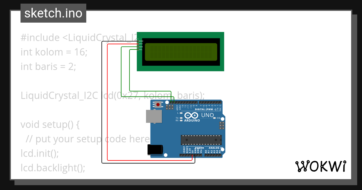 Airi tugas it lcd - Wokwi ESP32, STM32, Arduino Simulator