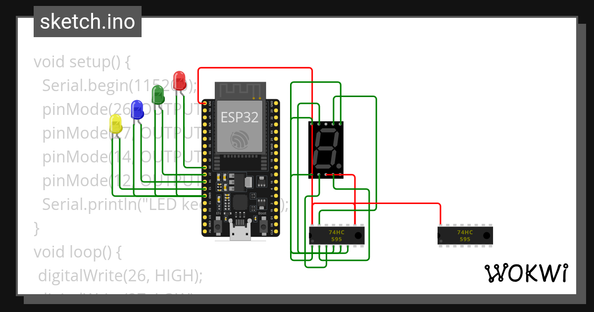 Wokwi - Online ESP32, STM32, Arduino Simulator