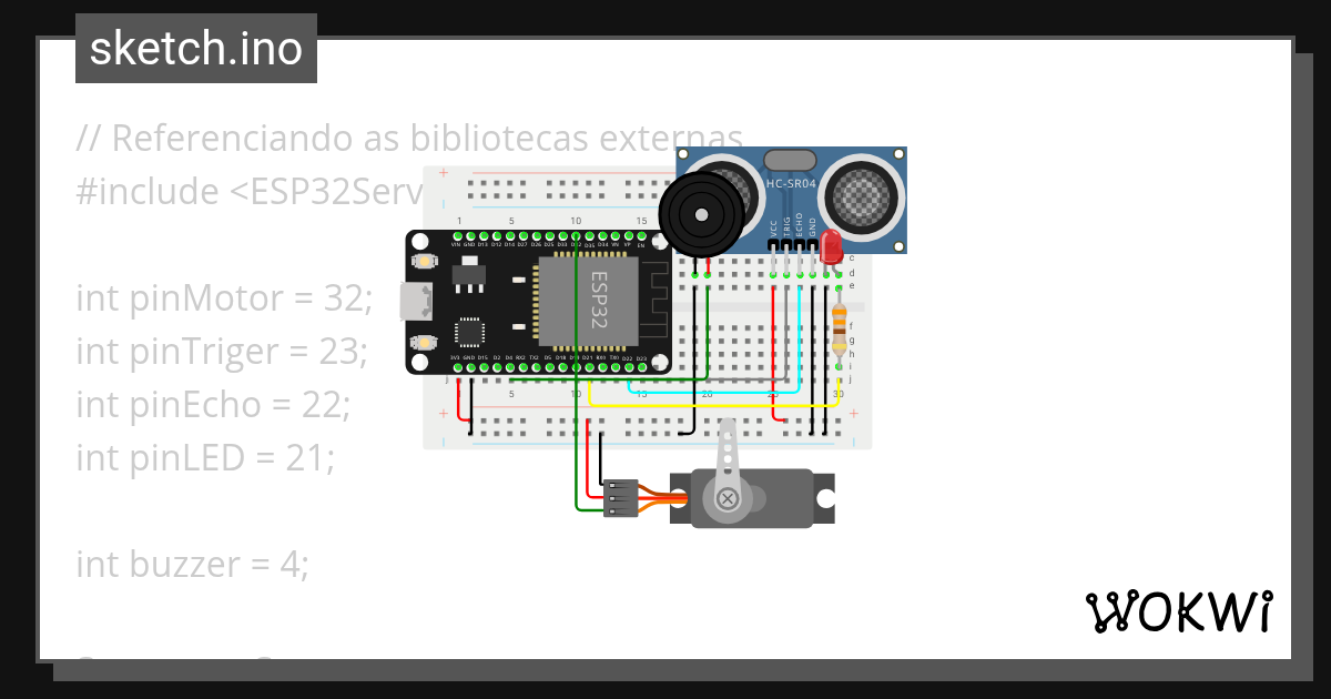 09_Desafio - Wokwi ESP32, STM32, Arduino Simulator