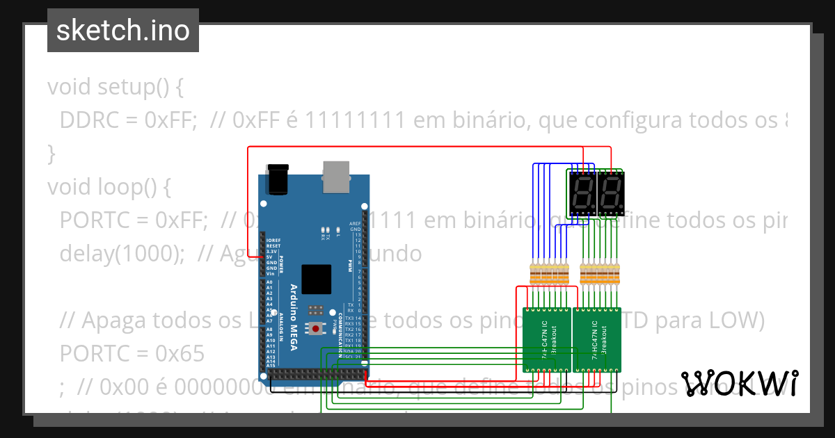 Laura E Gustavo Projeto Wokwi Esp32 Stm32 Arduino Simulator 7517