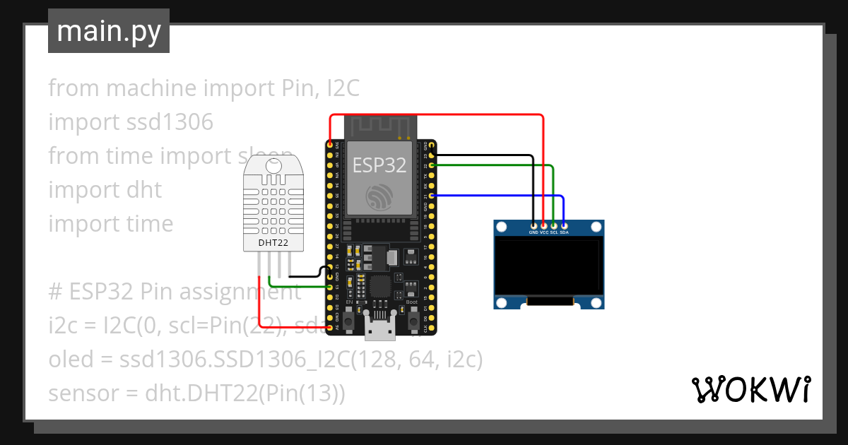 esp32-micropython-ssd1306 Copy - Wokwi ESP32, STM32, Arduino Simulator
