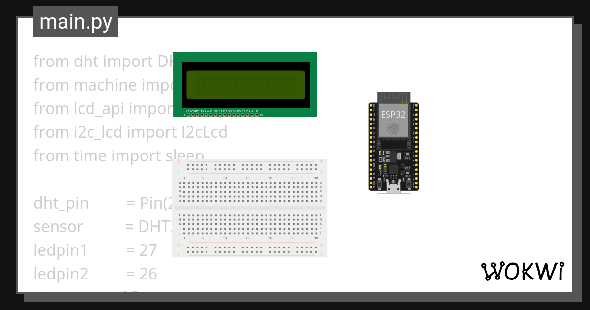 Kelompok 1 (Tugas Sensor Sensoran) - Wokwi ESP32, STM32, Arduino Simulator