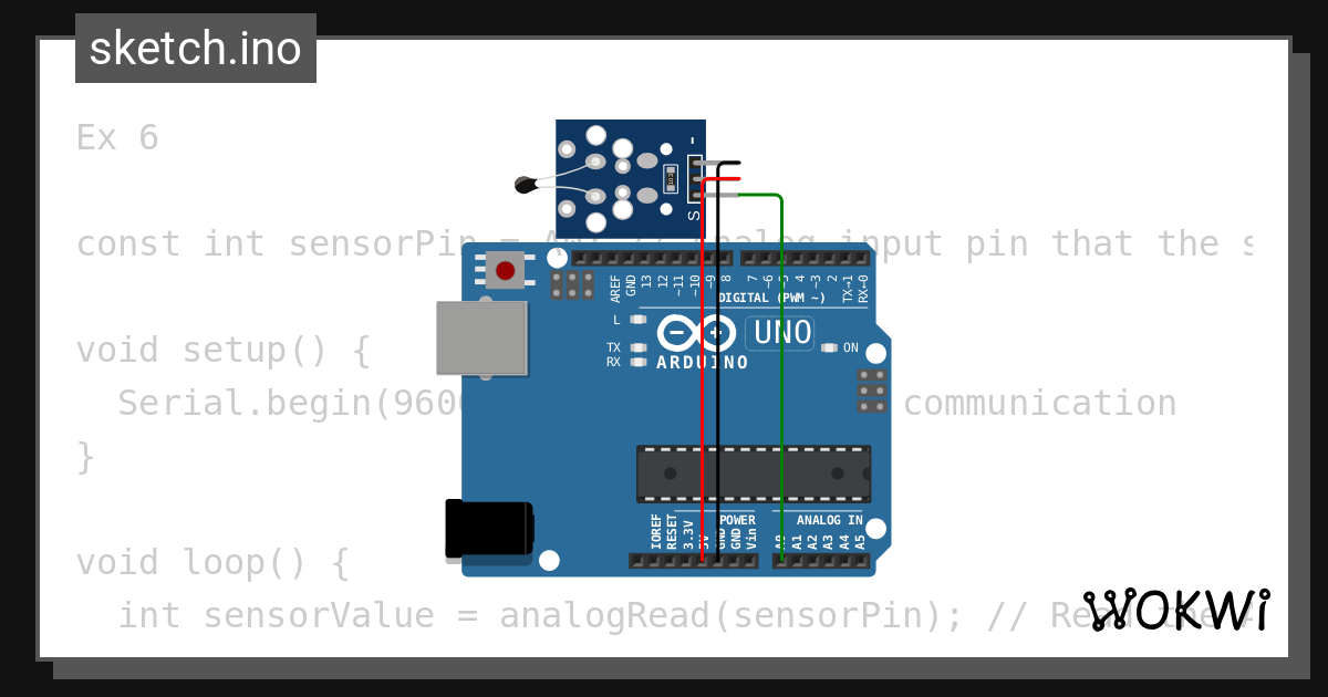 Ex 6 Wokwi Esp32 Stm32 Arduino Simulator 3041
