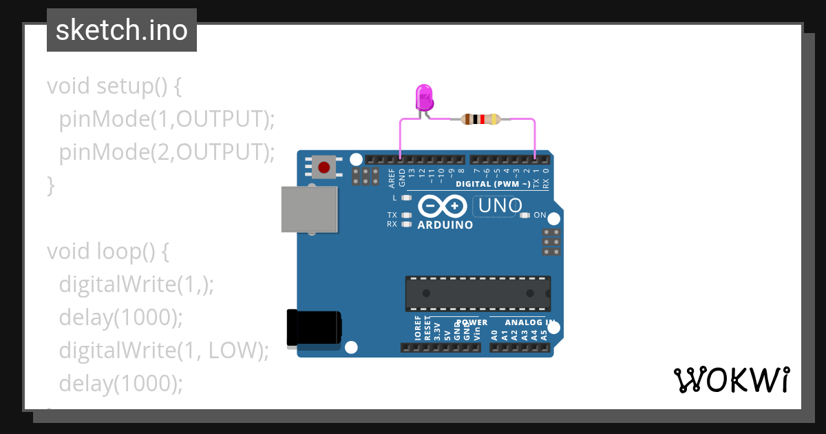 lampu kelap kelip - Wokwi ESP32, STM32, Arduino Simulator lampu kelap kelip - Wokwi ESP32, STM32, Arduino Simulator