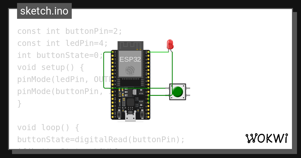 Bài Tập Tuần 2 Wokwi Esp32 Stm32 Arduino Simulator