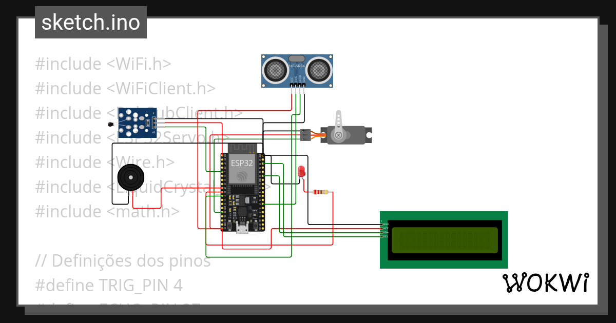 SA4 - ETAPA 1 MESTRE - Wokwi ESP32, STM32, Arduino Simulator