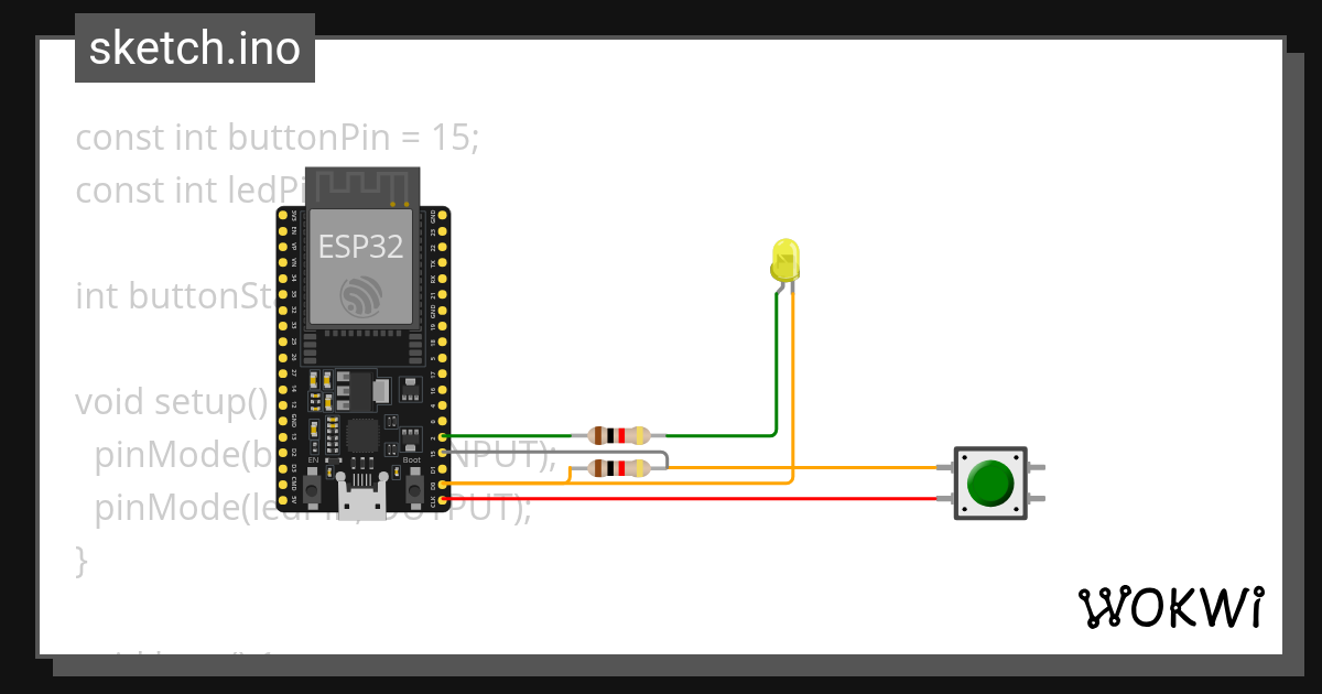 Bài 1 - Wokwi ESP32, STM32, Arduino Simulator