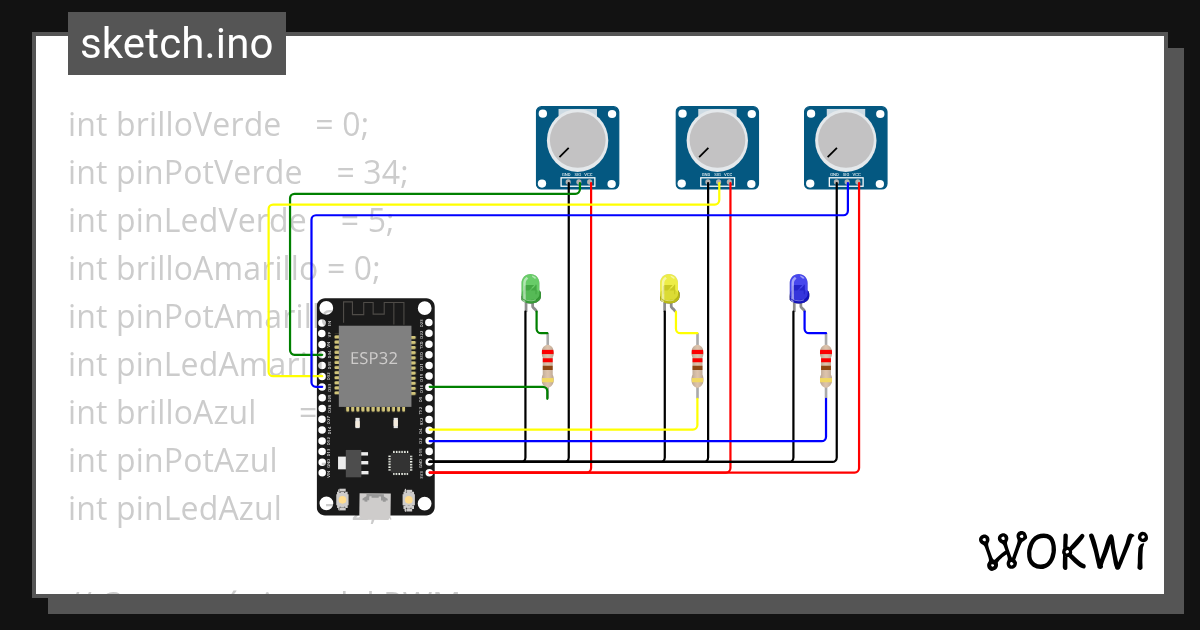 Practica11 - Wokwi ESP32, STM32, Arduino Simulator