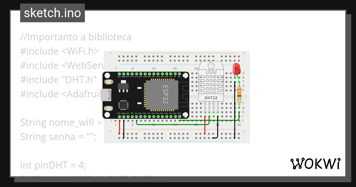 10_WebServer_DHT_LED - Wokwi ESP32, STM32, Arduino Simulator