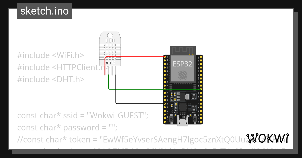 tmep dht22 - Wokwi ESP32, STM32, Arduino Simulator
