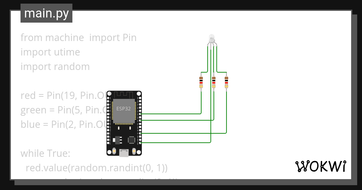 Micropython Rgb Led Random Esp32 Wokwi Esp32 Stm32 Arduino Simulator 1289
