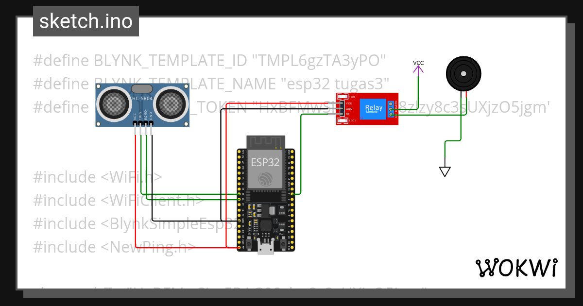 Buz Kel 3 Tugas 3 Wokwi Esp32 Stm32 Arduino Simulator 5594