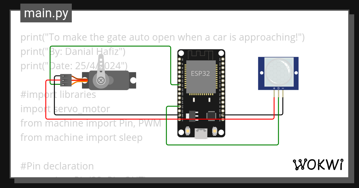 Toll Gate project - Wokwi ESP32, STM32, Arduino Simulator Toll Gate project - Wokwi ESP32, STM32, Arduino Simulator