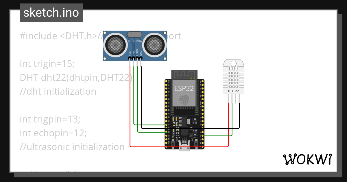 Green House Wokwi Esp32 Stm32 Arduino Simulator 