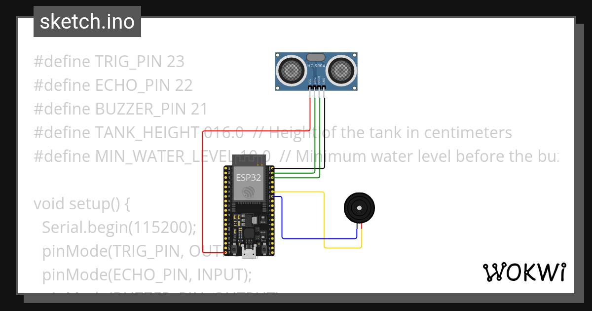 Ulytasonic_water - Wokwi ESP32, STM32, Arduino Simulator