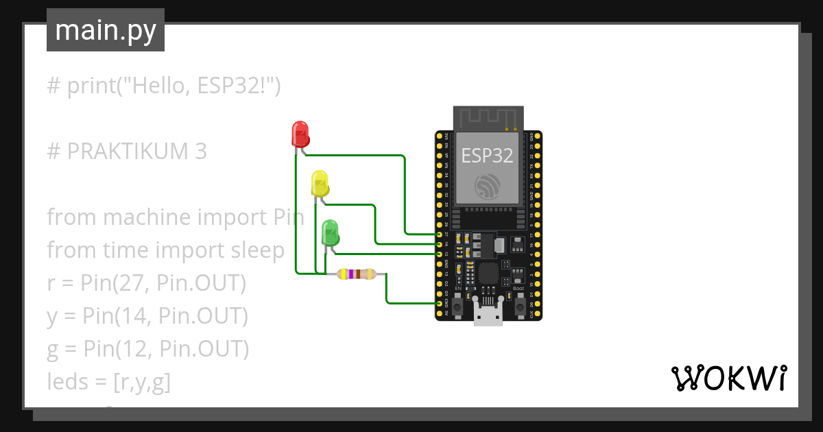 Wokwi - Online ESP32, STM32, Arduino Simulator Wokwi - Online ESP32, STM32, Arduino Simulator