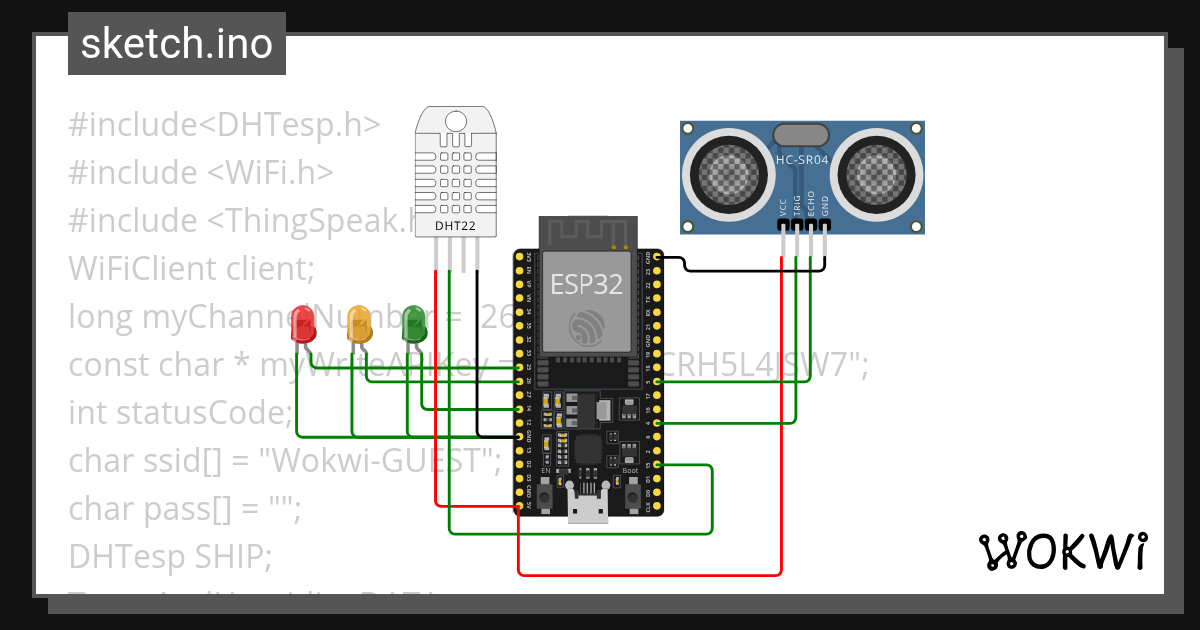 task 7 - Wokwi ESP32, STM32, Arduino Simulator