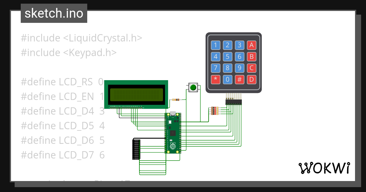 Proyecto 2 - Wokwi ESP32, STM32, Arduino Simulator