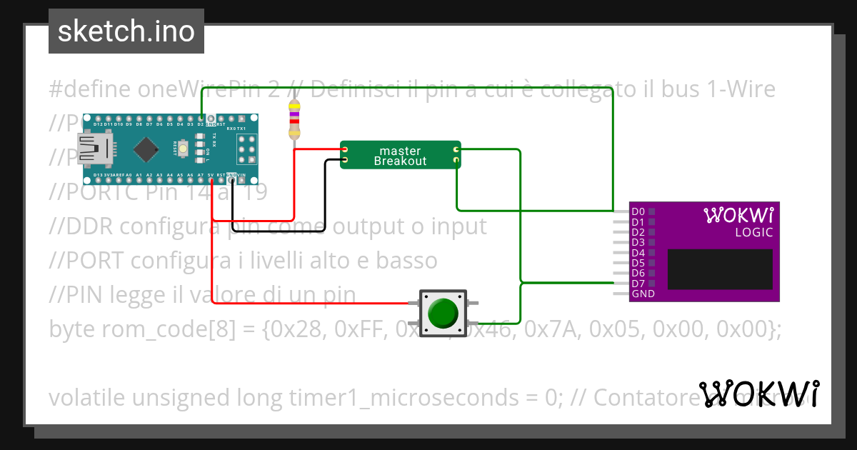 Slave DS18B20 Final - Wokwi ESP32, STM32, Arduino Simulator