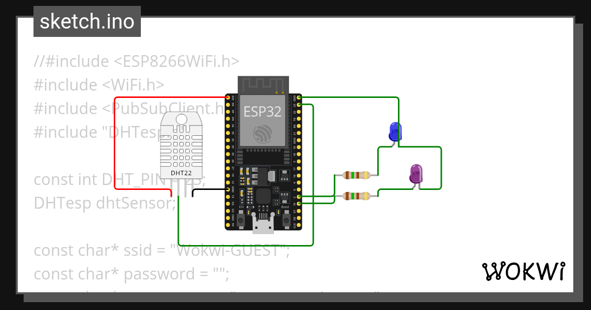 mosquito - Wokwi ESP32, STM32, Arduino Simulator