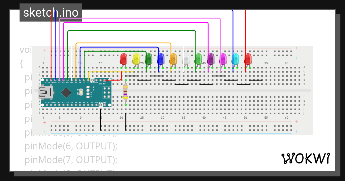 1 LED FLIP FLOP - Wokwi ESP32, STM32, Arduino Simulator
