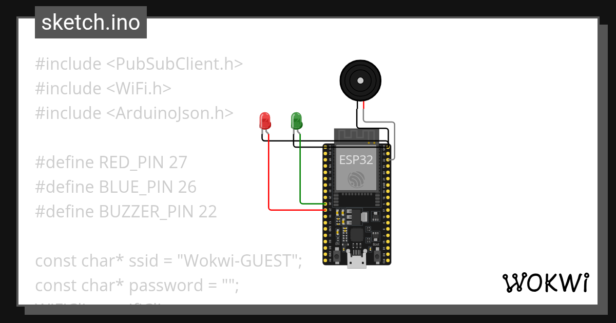 work 4 รับ - Wokwi ESP32, STM32, Arduino Simulator