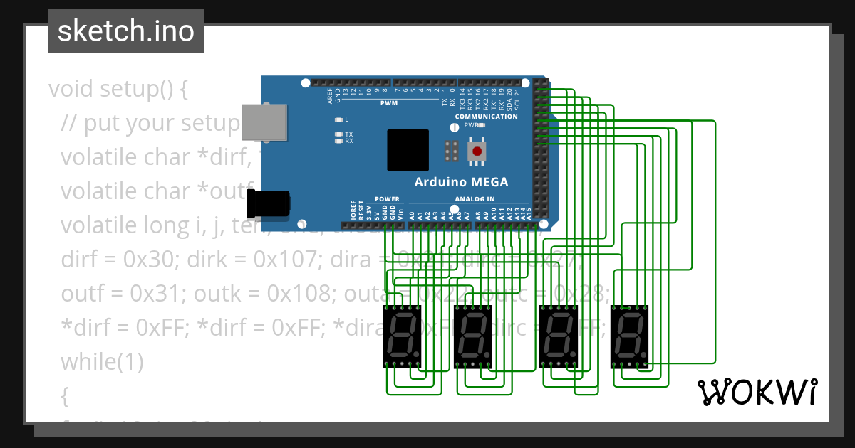 4_7Seg_Prime - Wokwi ESP32, STM32, Arduino Simulator