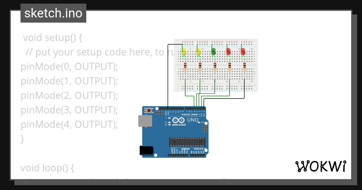 Led Berjalan 2 Wokwi Esp32 Stm32 Arduino Simulator 5821
