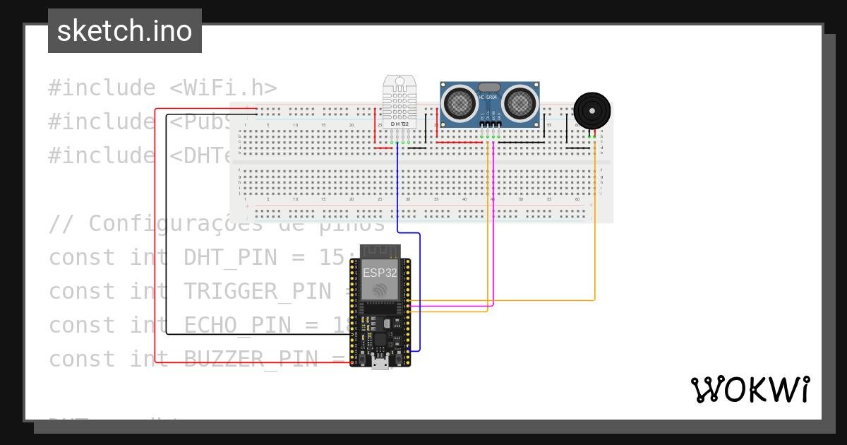 Monitoramento Remoto Wokwi Esp32 Stm32 Arduino Simulator 5972