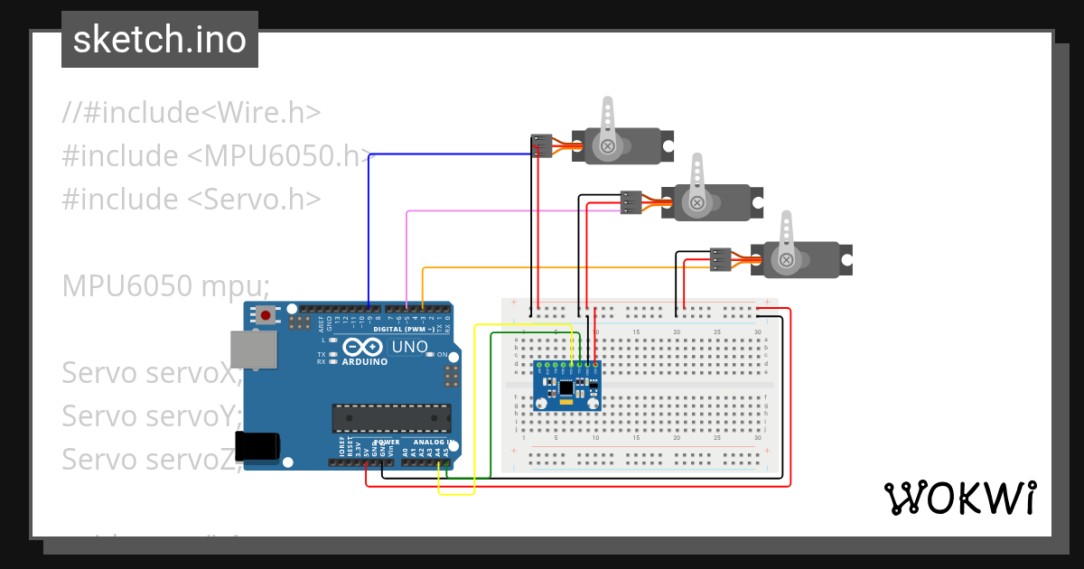giroscopio Copy (2) - Wokwi ESP32, STM32, Arduino Simulator
