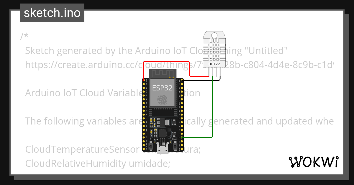 Teste Wokwi Esp32 Stm32 Arduino Simulator 6500
